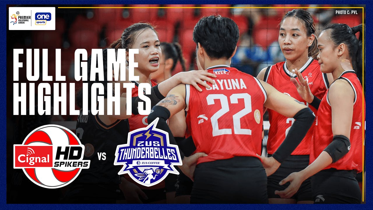 Cignal picks up seventh win, takes down ZUS Coffee in four sets | PVL Highlights | OneSports.PH